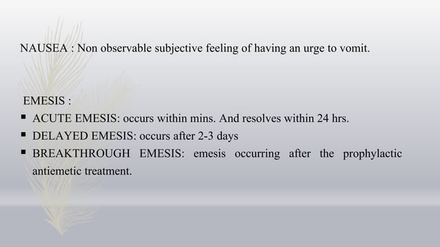 Antiemetics and prokinetics classification with mechansim | PPTX ...