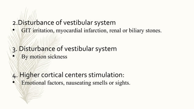 Antiemetics and prokinetics classification with mechansim | PPTX ...