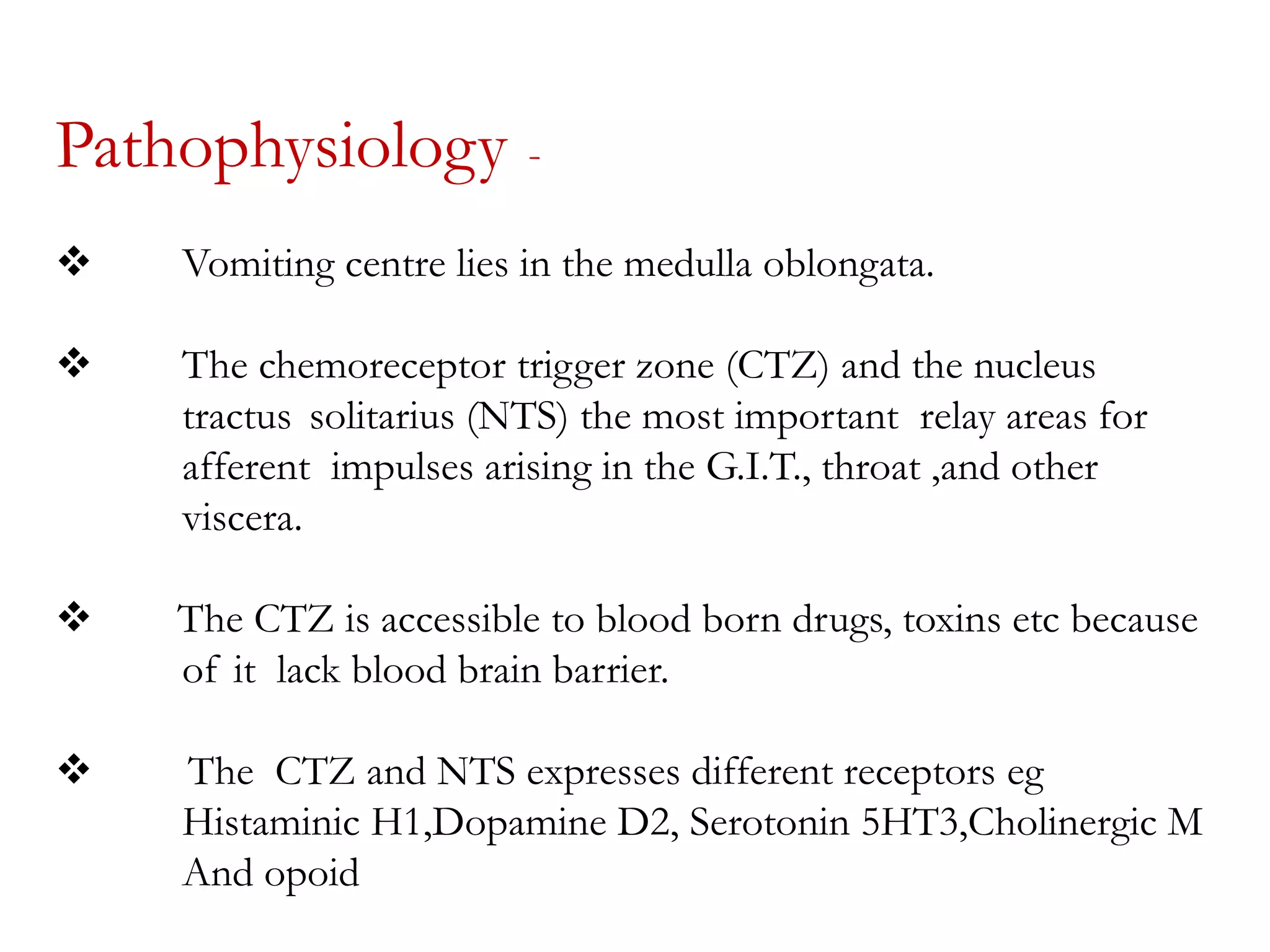 Antiemetics | PPTX