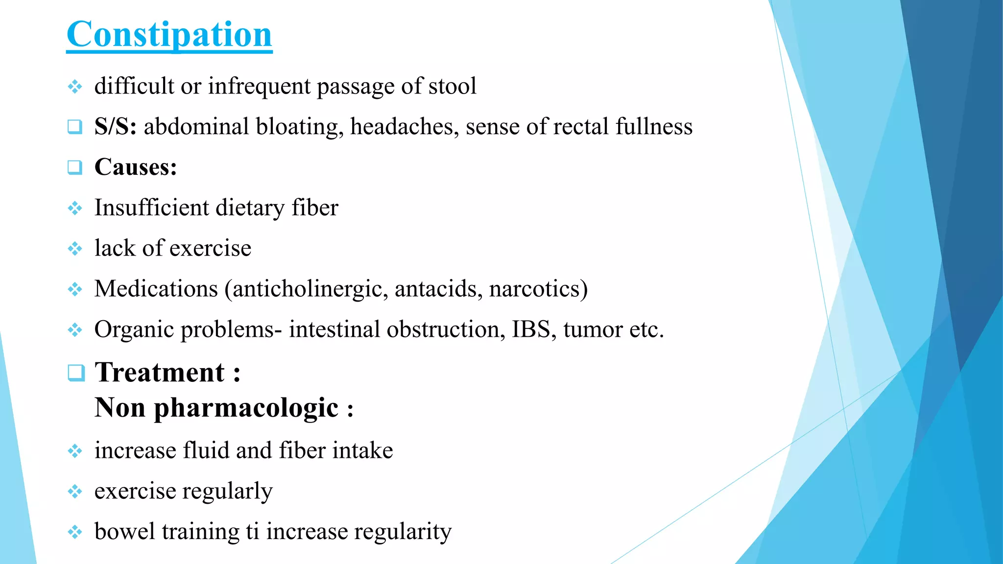 Antiemetics, Anti-Diarrheals and Drugs for Constipation and irritable ...