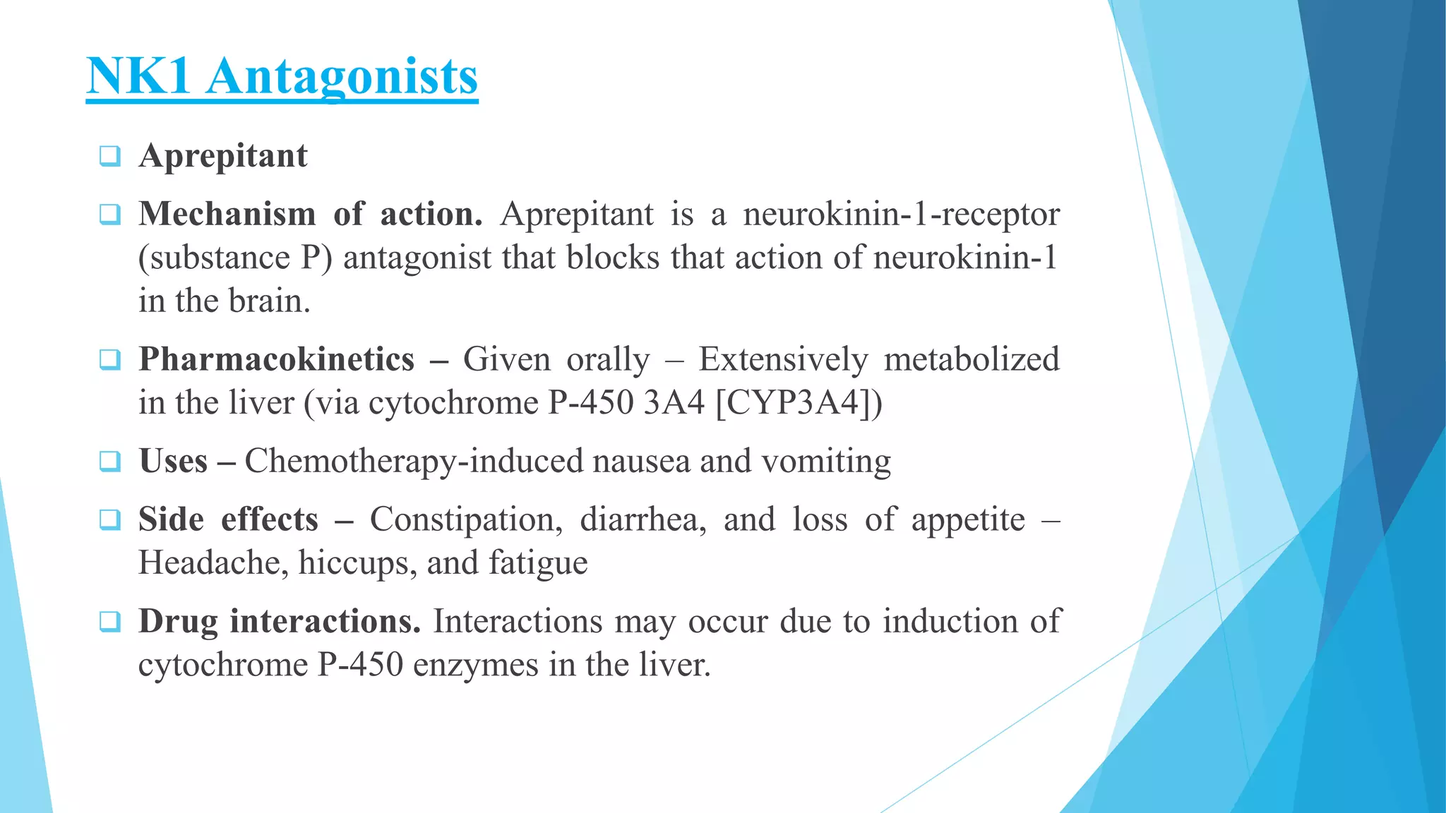 Antiemetics, Anti-Diarrheals and Drugs for Constipation and irritable ...
