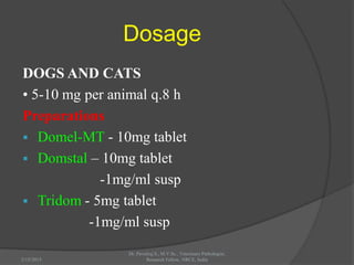 Antiemetics by dr. pavulraj.s angels presentation | PDF