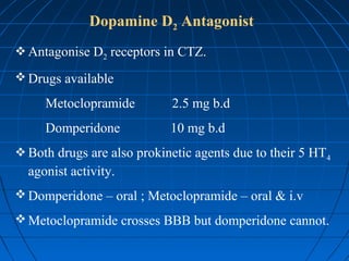 Antiemetics | PPT