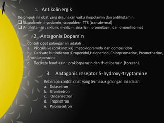 Antiemetika | PPTX