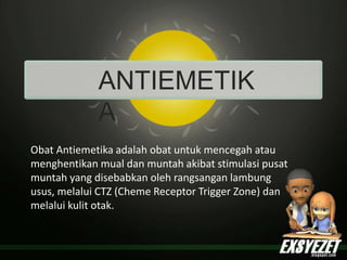 Antiemetika | PPT