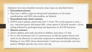 Anti epileptic drugs for bpharm sem 4 class | PPTX