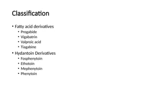 CENTRAL NERVOUS SYSTEM PHARMACOLOGY,ANTIEPILEPTIC DRUGS | PPT