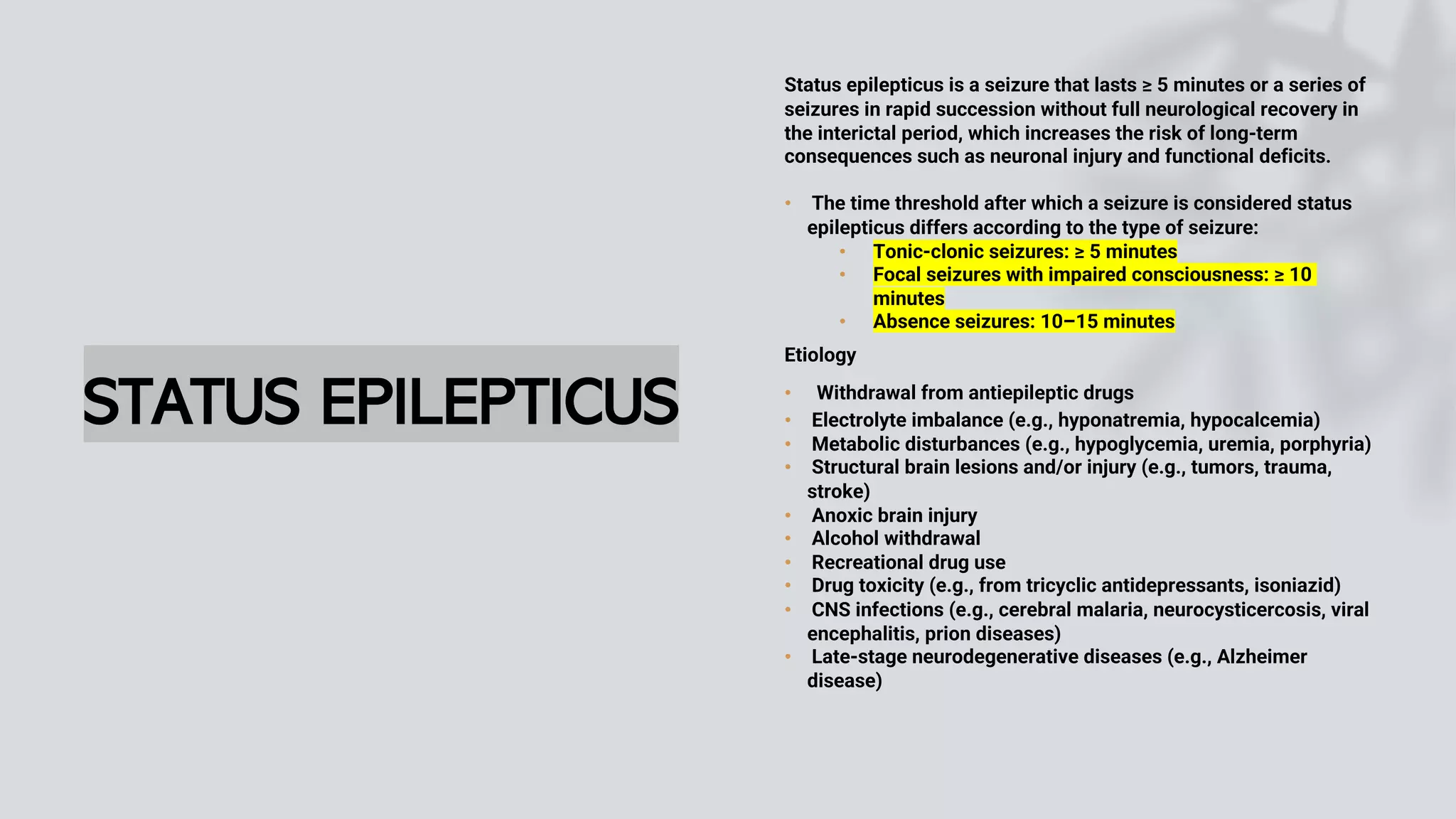 Antiepileptics & Status Epilepticus | PDF