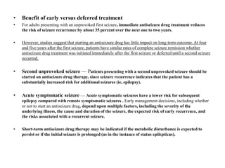 Anti epileptics-pharmacology and guidelines | PPTX