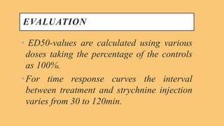Antiepileptic drugs screening methods | PPTX