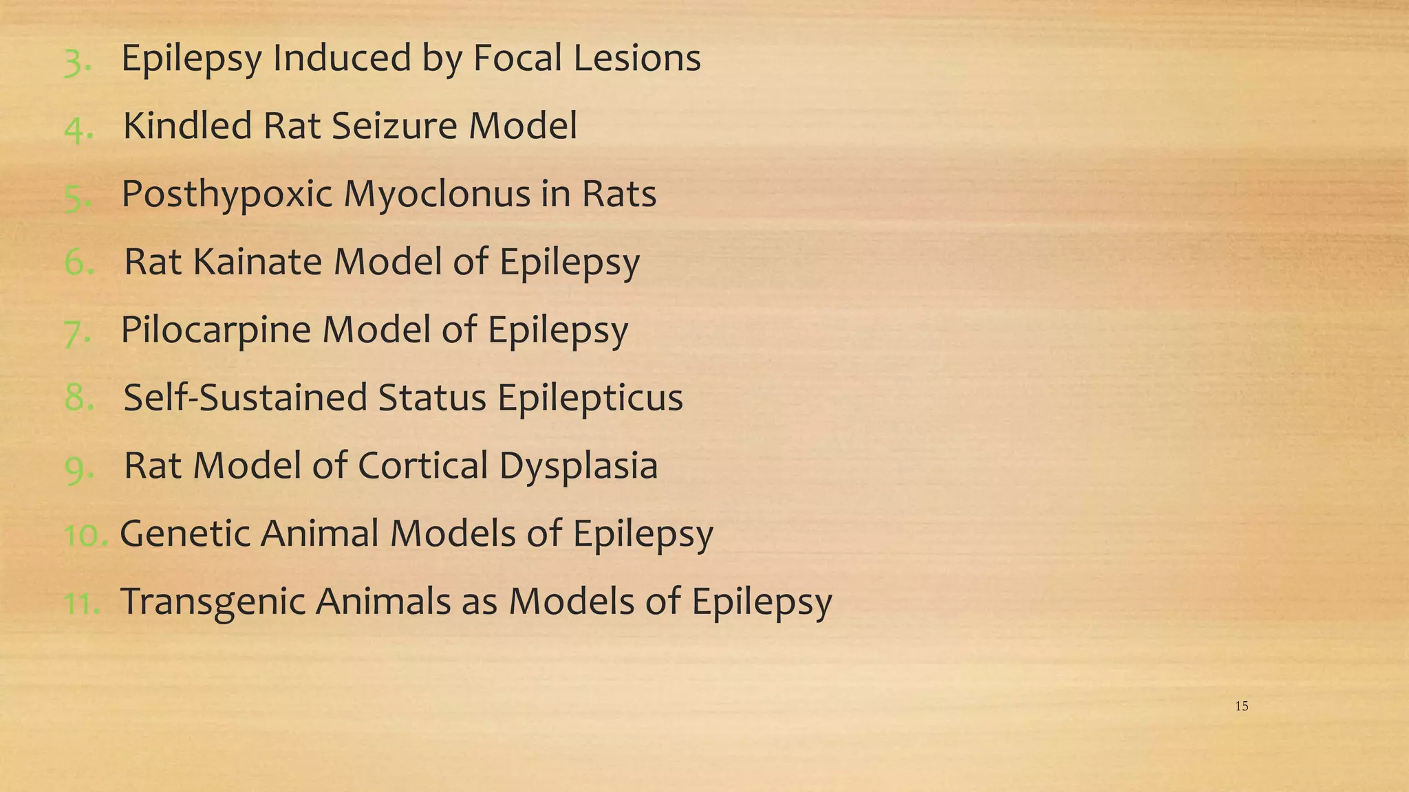 Anti epileptic screening model | PPTX