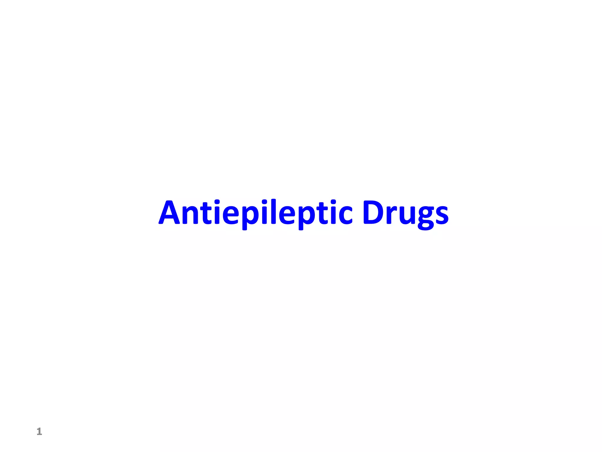Antiepileptics | PPTX