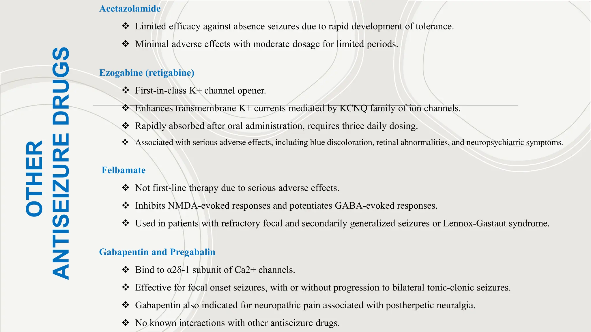 Introduction, Classification, general mechanism of action and ...
