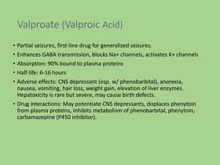 Anti epiletics drugs | PPT