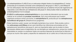 Antiestreptolisina | PPTX
