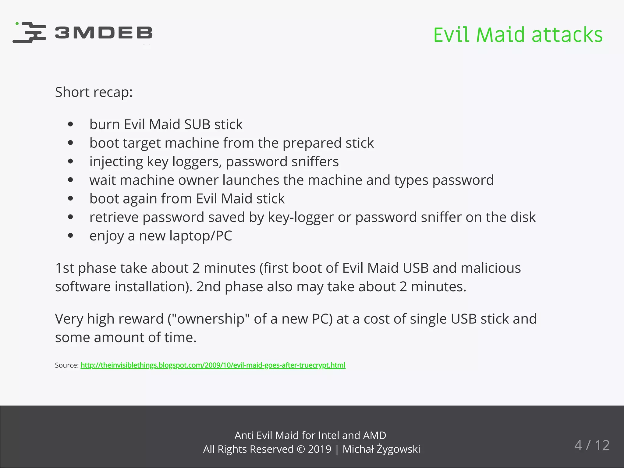 Status of AEM for Intel and AMD | PPT