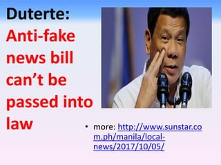 Anti fake news- RA 10951 | PPTX