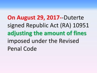 Anti fake news- RA 10951 | PPTX