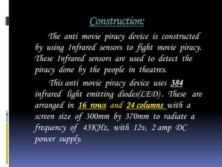 Anti film piracy | PPT