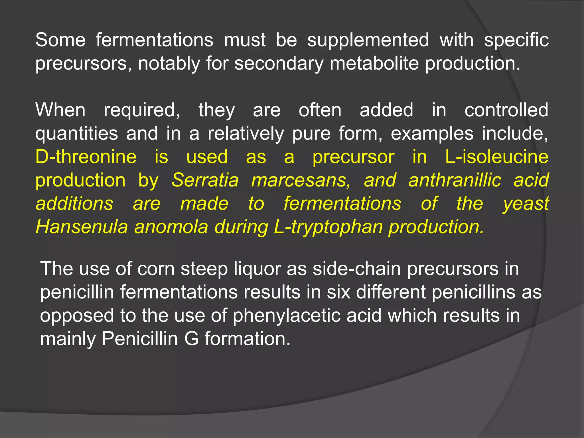 Anti-foaming agents, inducers, precursors and inhibitors in ...