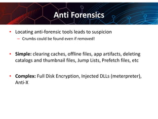 AntiForensics - Leveraging OS and File System Artifacts.pdf
