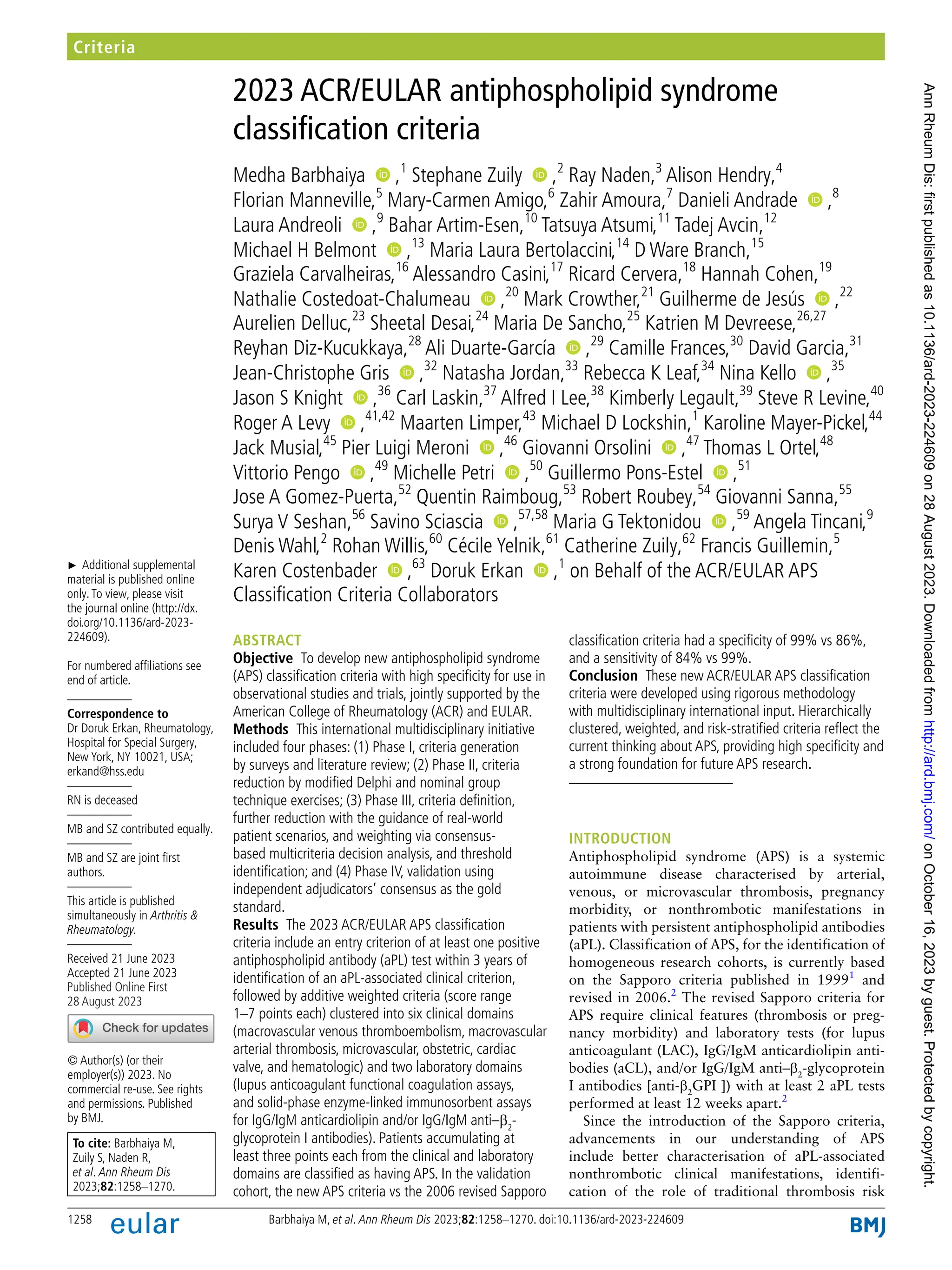 Anti fosfolipid syndrome ACR EULAR 2023.pdf