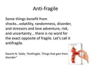 Antifragile, Microservices and DevOps - A Study | PPTX