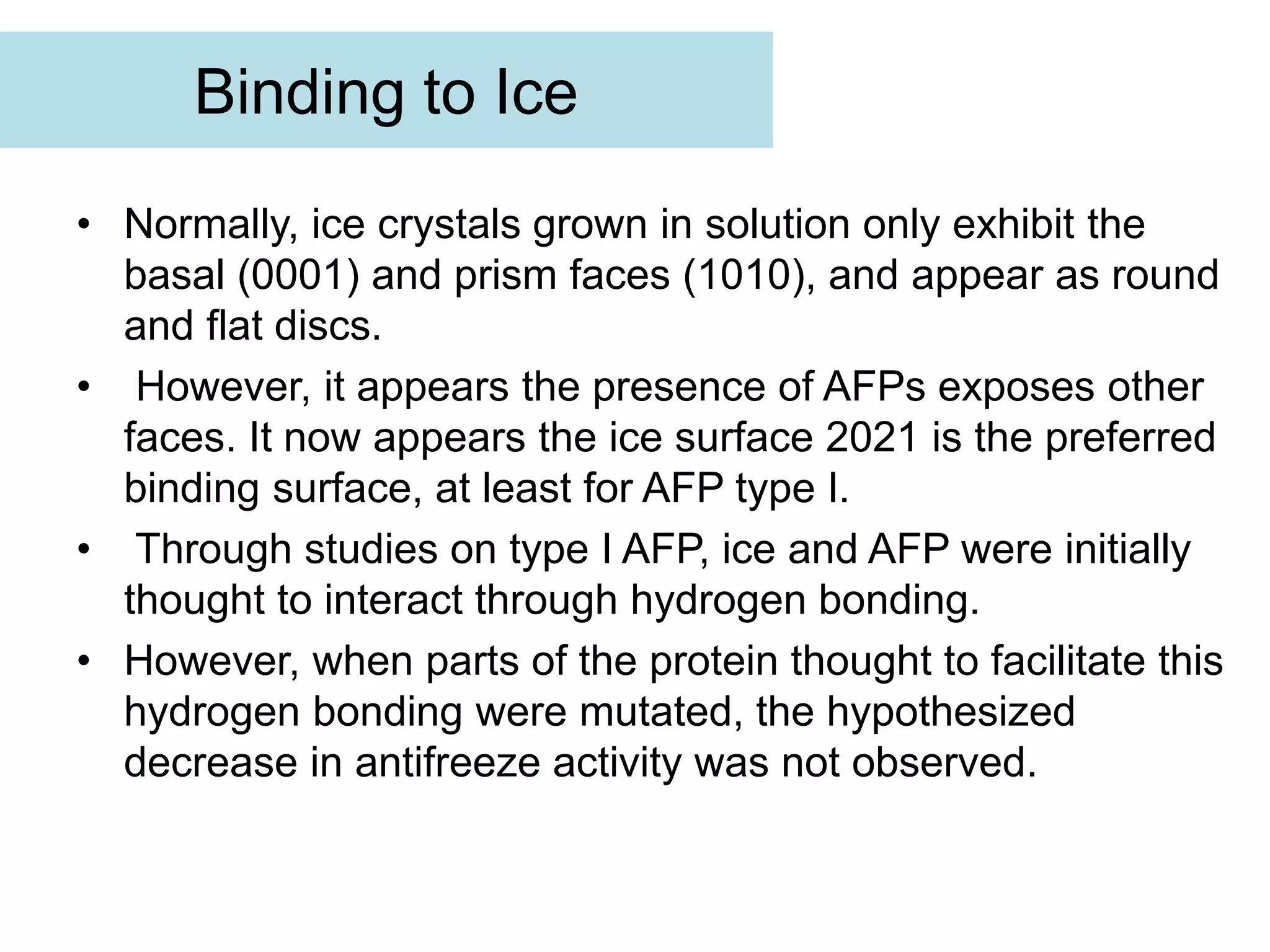 Antifreeze protein | PPTX
