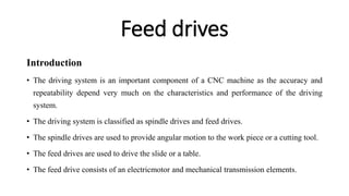 Antifriction guideways, feed drives, spindles | PPTX
