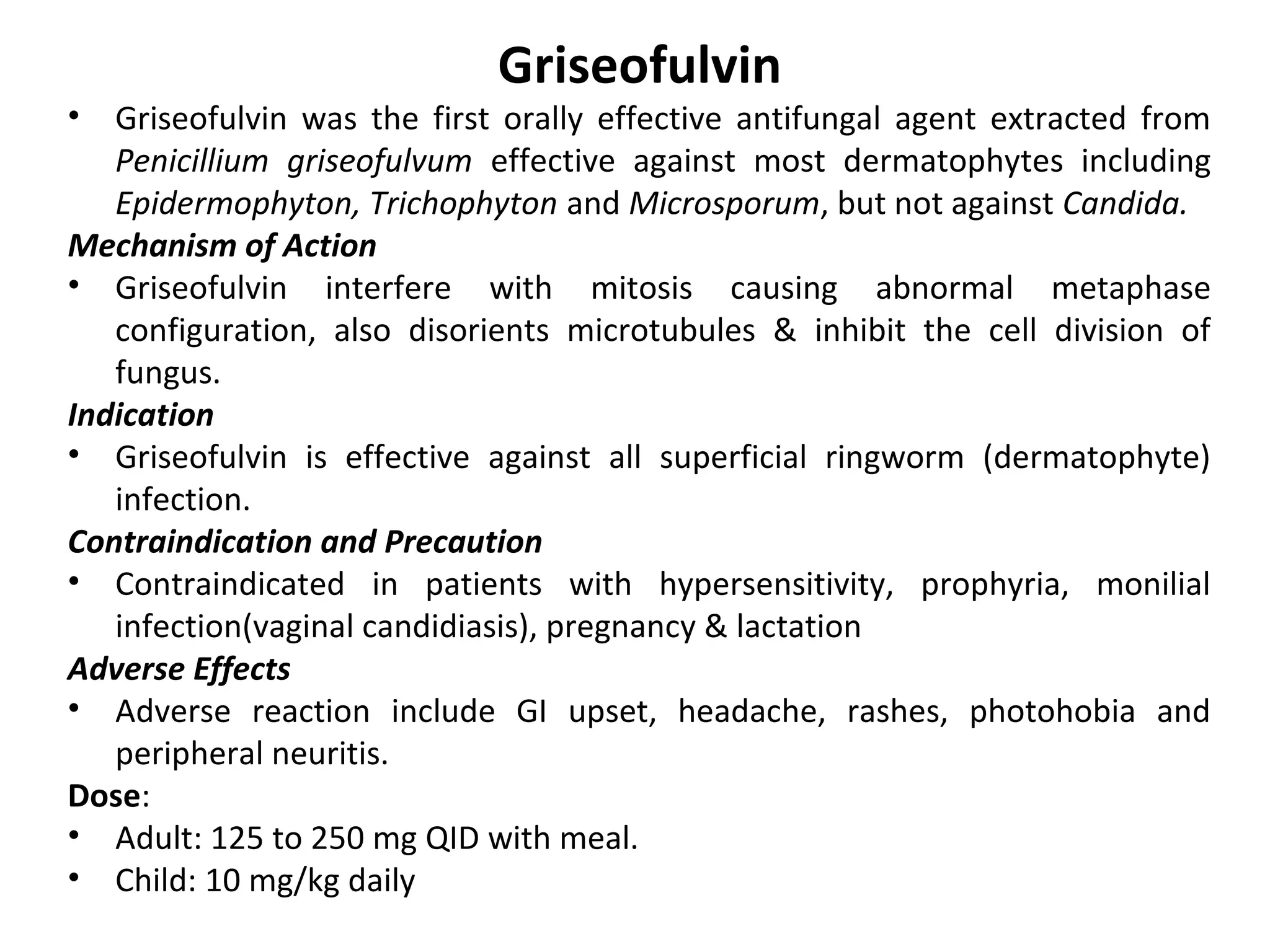 Antifungal drugs | PPT
