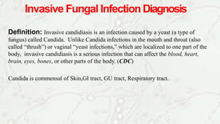 Fungal infection in ICU | PPTX