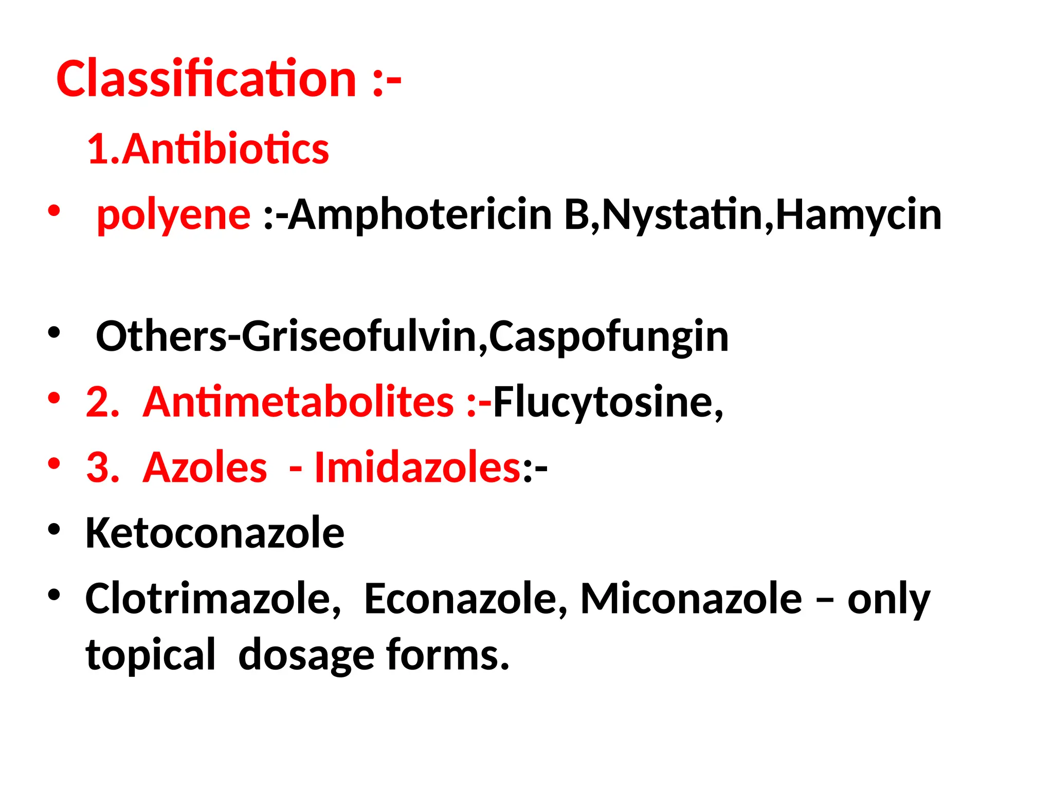 Anti fungal.. department of pharmacology | PPTX