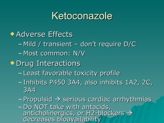 Antifungal Treatment | PPT