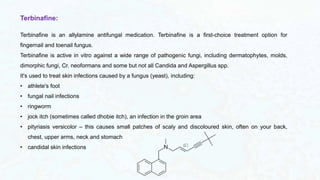 Antifungal Action Mechanism ofs of Azoles, Caspofungin and Terbinafine.pptx