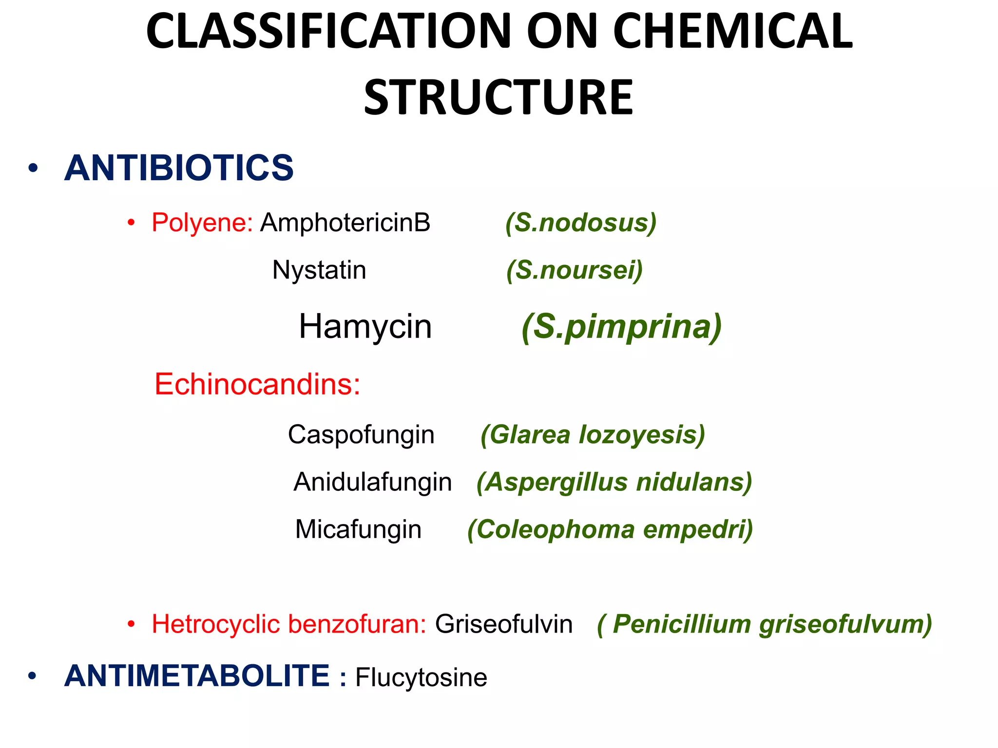 Antifungal agents | PPTX
