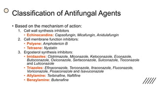 Antifungal agents | PPTX