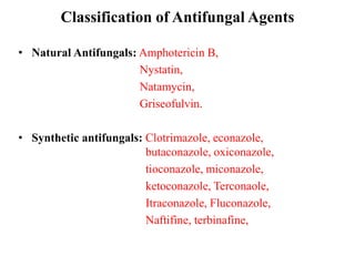 Anti fungal agents | PPT