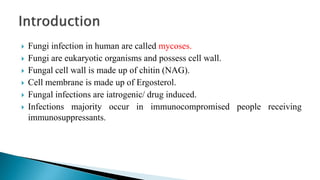 Antifungal agents | PPTX