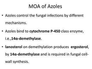 Antifungal agents.pptx by Dr. Rakam Gopi Krishna | PPT