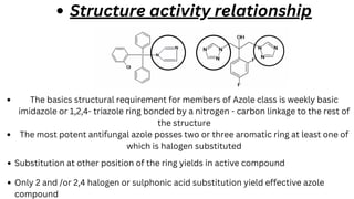 Anti fungal agents Bpharmacy 6 semister pdf | PPT