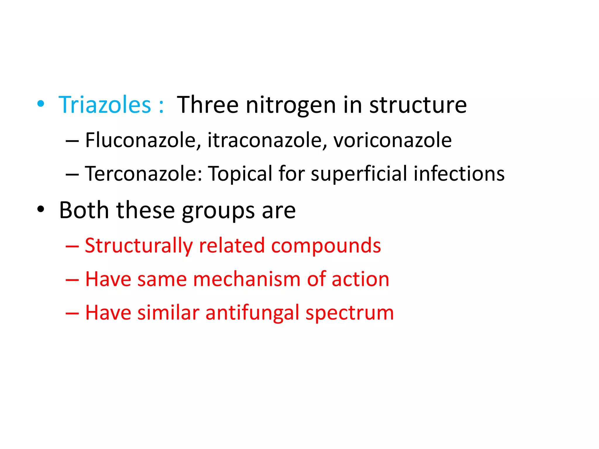 Antifungal drugs | PPTX