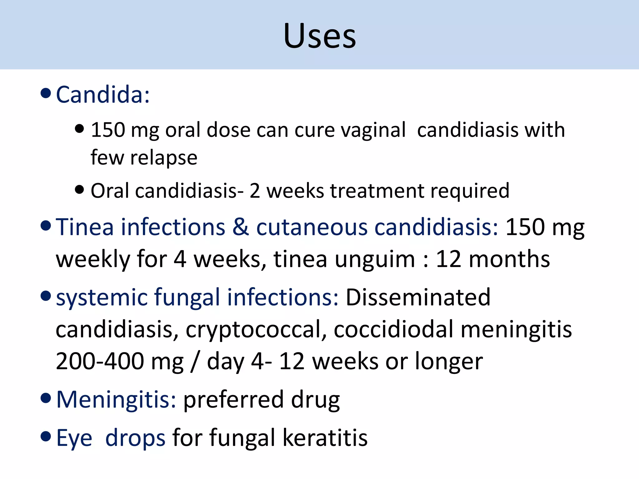 Antifungal drugs | PPTX
