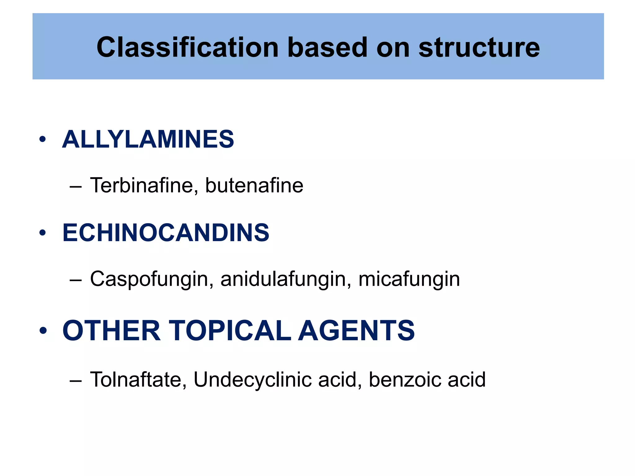 Antifungal drugs | PPTX