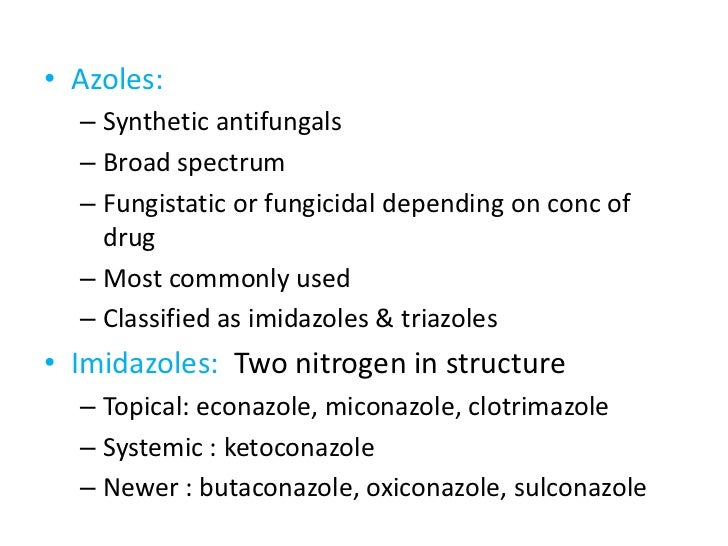 Antifungal drugs