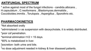 Antifungal agents | PPTX