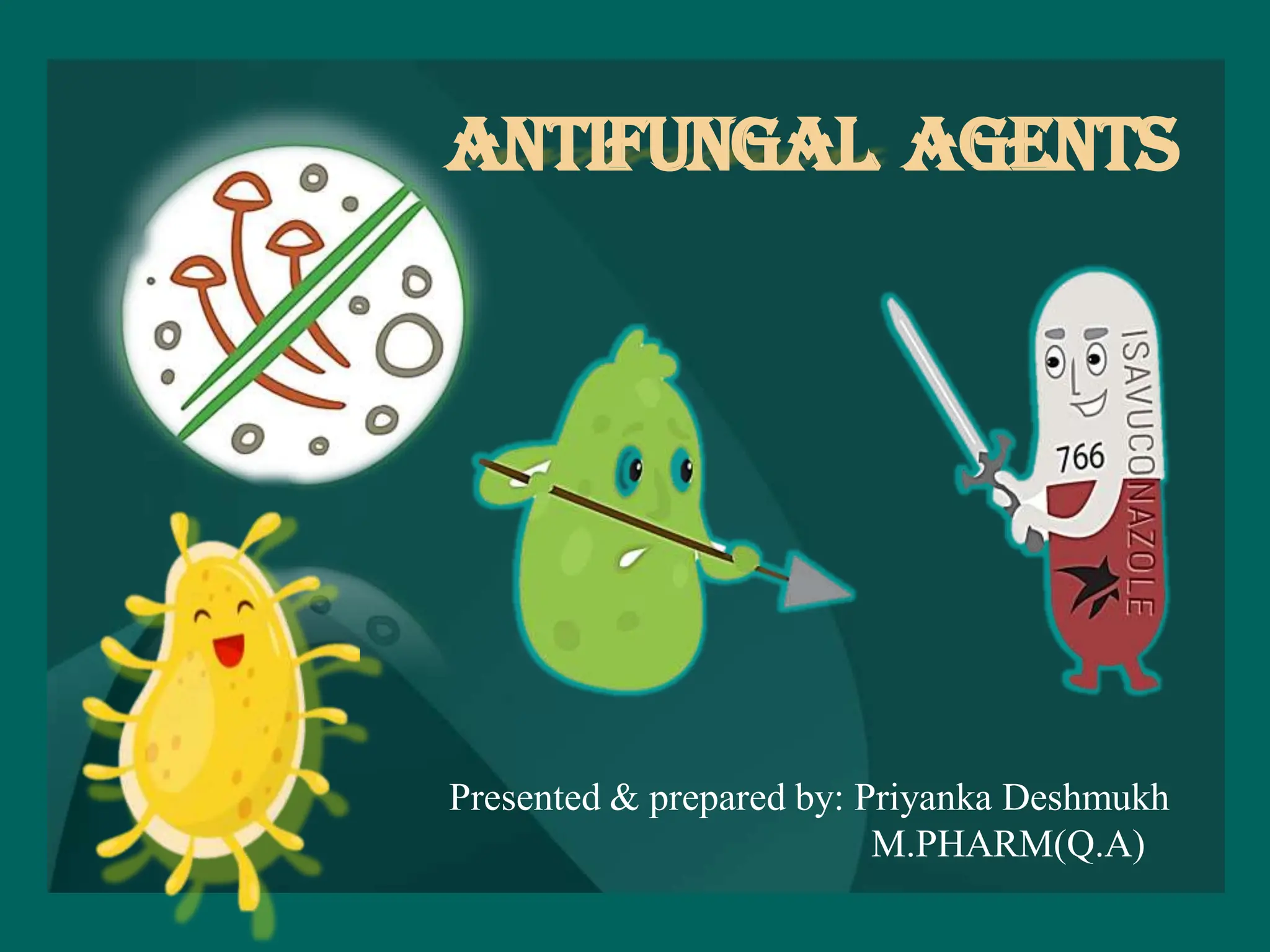 Anti -fungal agents(PHARMACEUTICAL CHEMISTRY) | PDF
