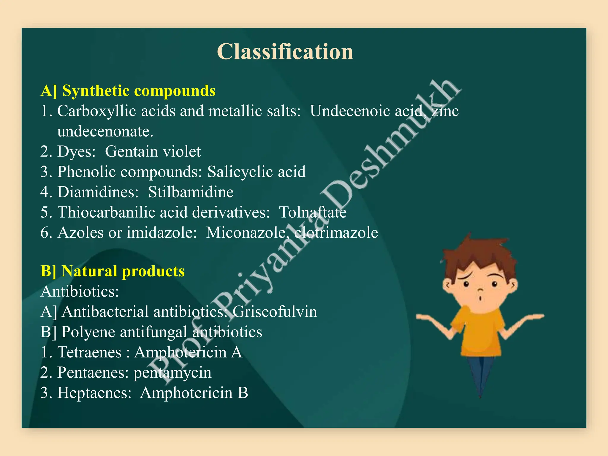 Anti -fungal agents(PHARMACEUTICAL CHEMISTRY) | PDF