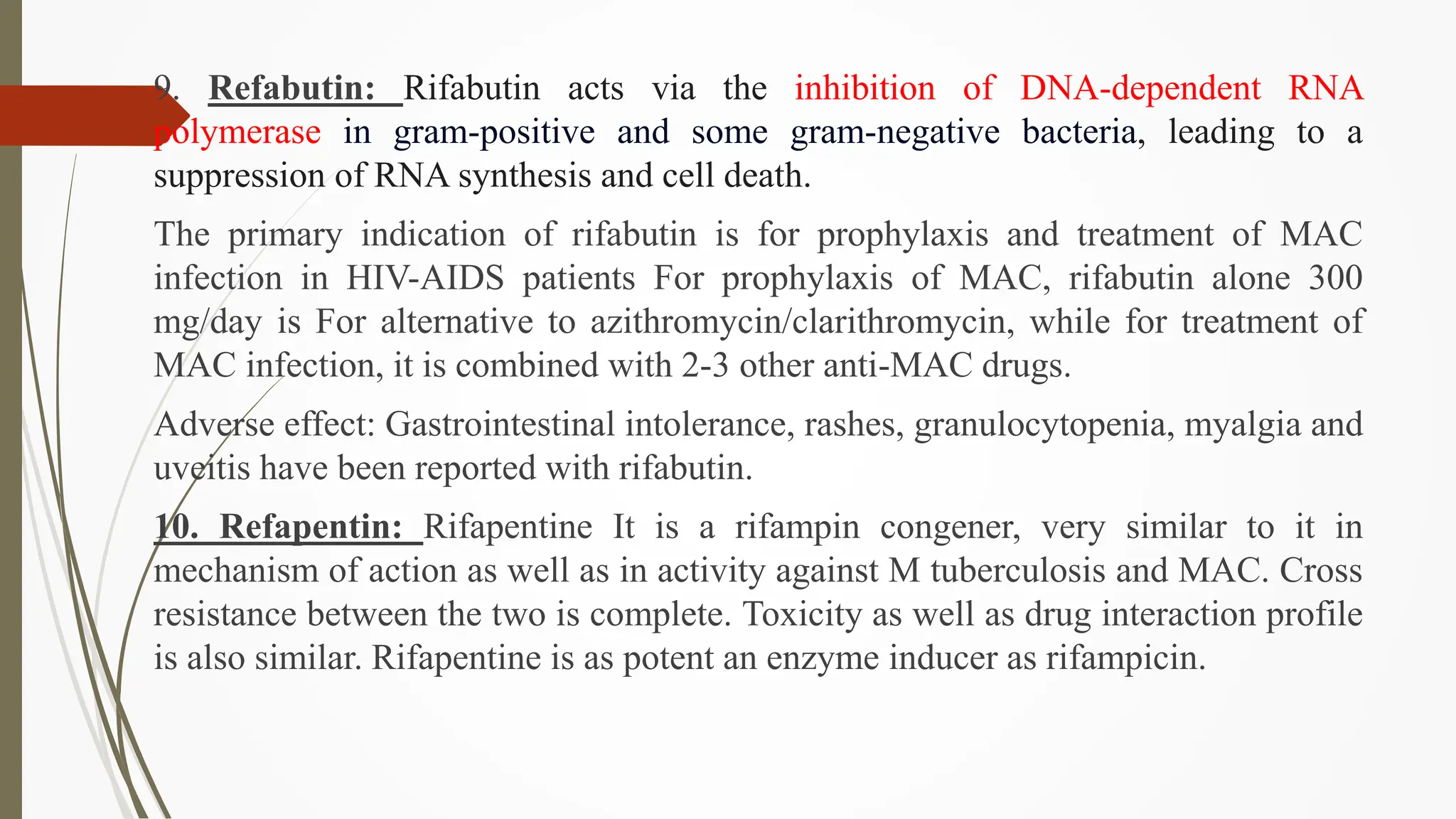 ANTIFUNGAL AND ANTI-TUBERCULOSIS DRUGS WITH CLASSIFICATION | PPTX