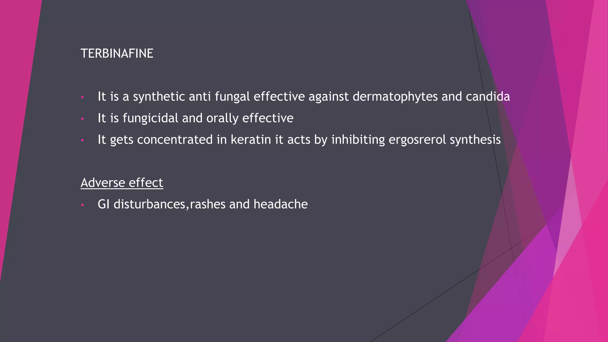 Antifungal drugs | PPTX