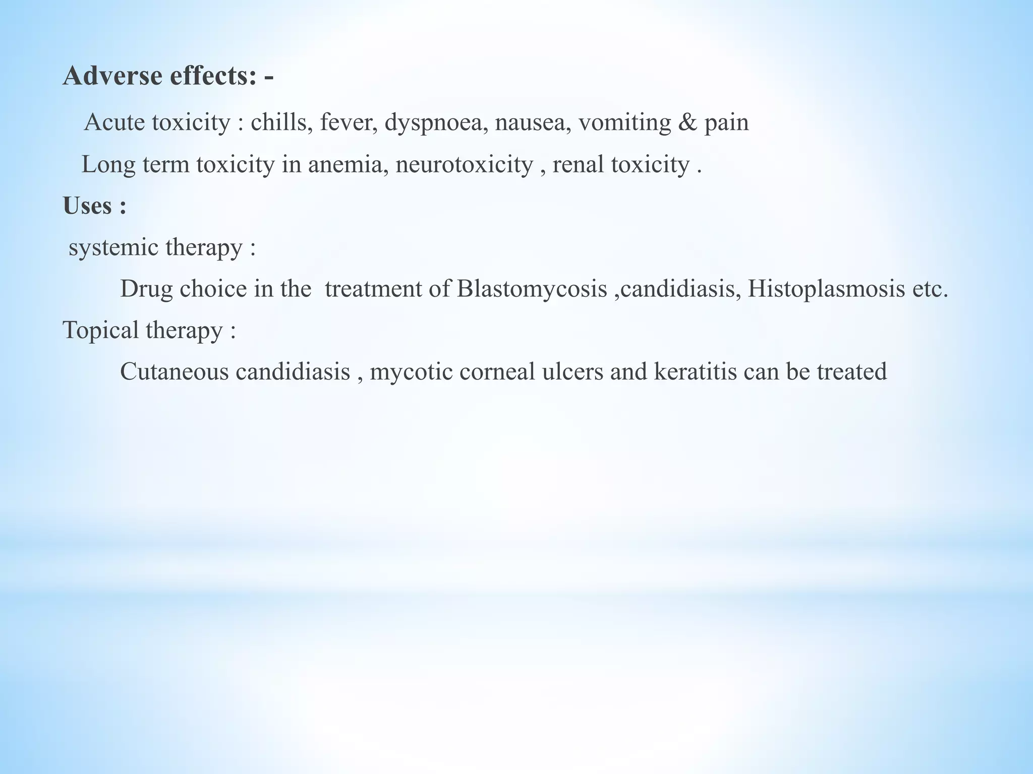 Anti fungal drugs | PPTX | Skin and Dermatology | Diseases and Conditions